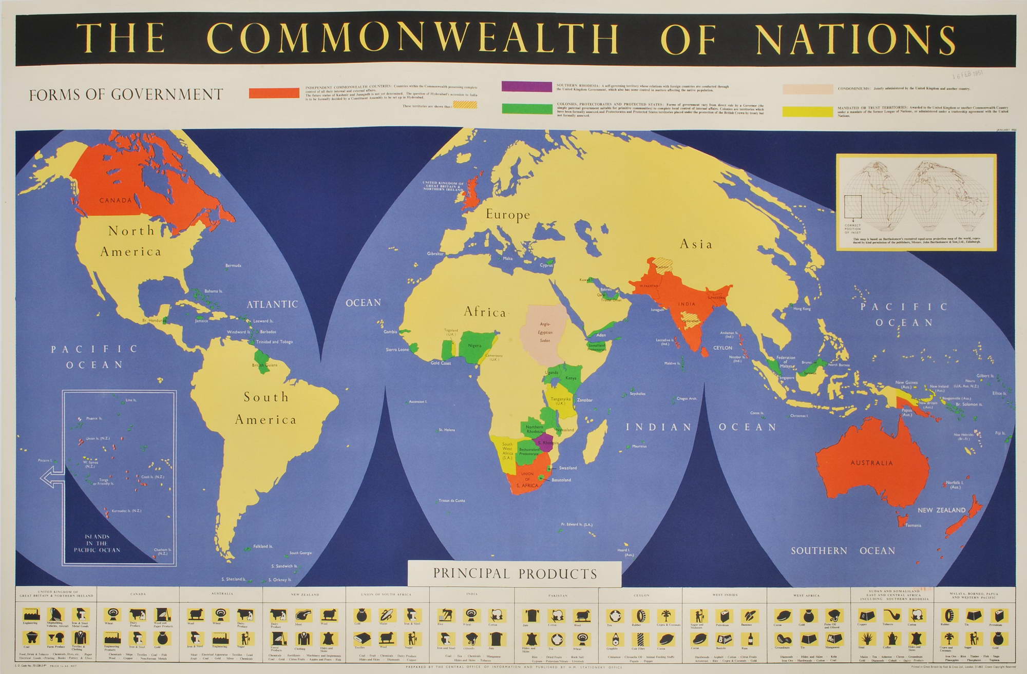 The Commonwealth Of Nations and Resources & Products Of The Commonwealth