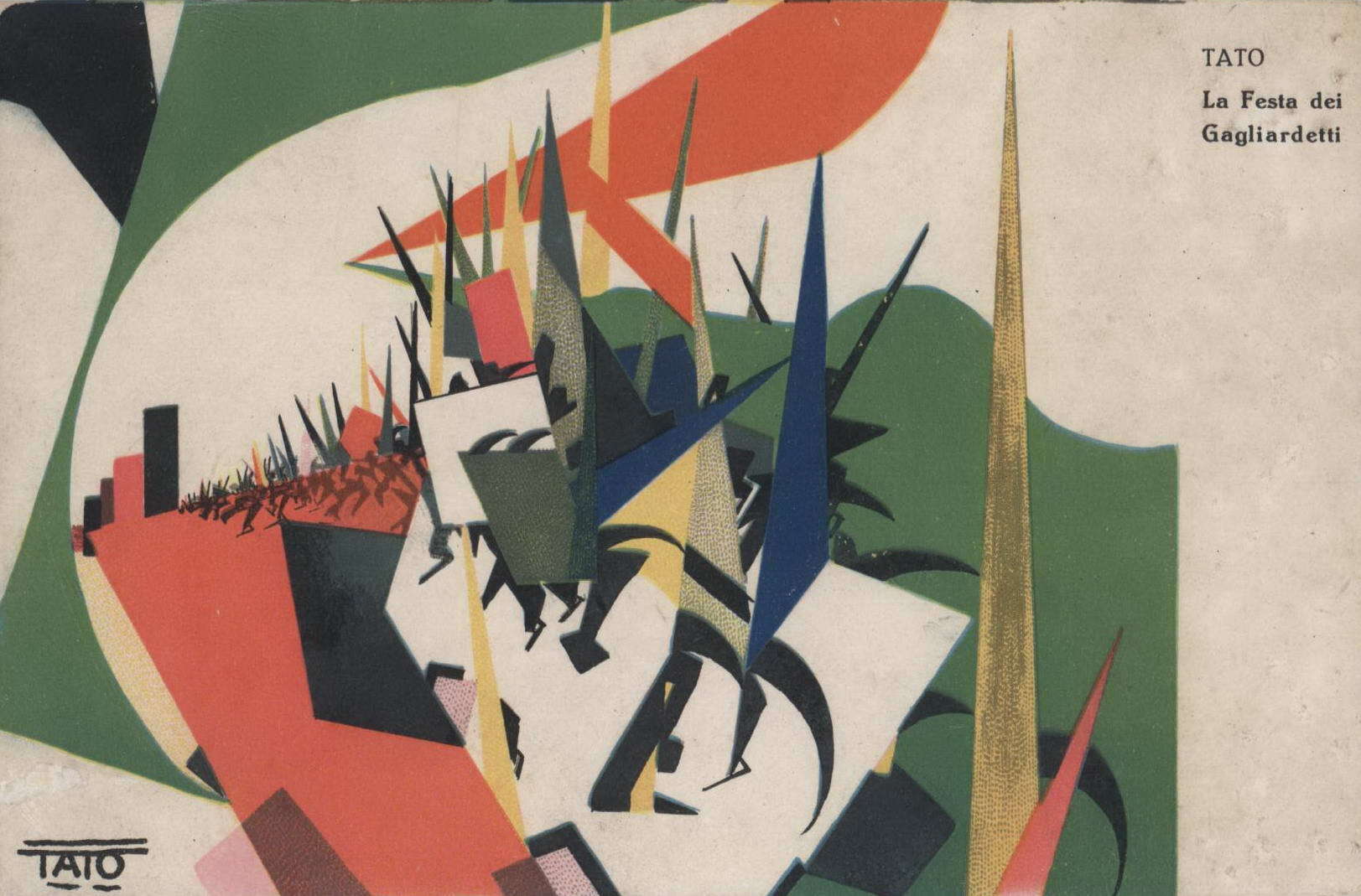 Italian Futurist Postcards | Guglielmo Sansoni, Tato, 1896–1974 Italian